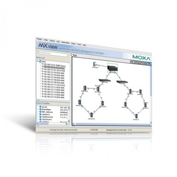 MOXA MXview-1000 Network Management Software Price in the Middle East | Easy World Automation